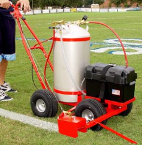 Field Striping Machine for Grass and Turf Battery Pack Lining Machine