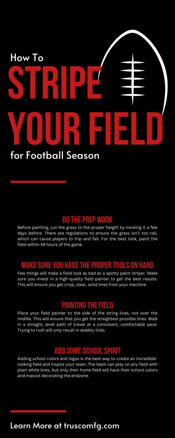 How To Stripe Your Field for Football Season